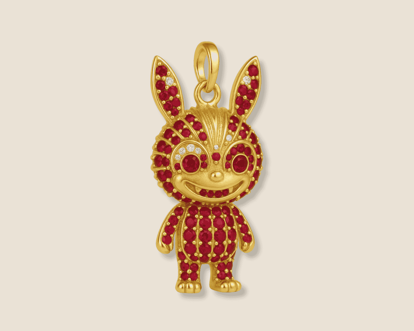My Little Monster Labubu Charm – Vansh Diamonds